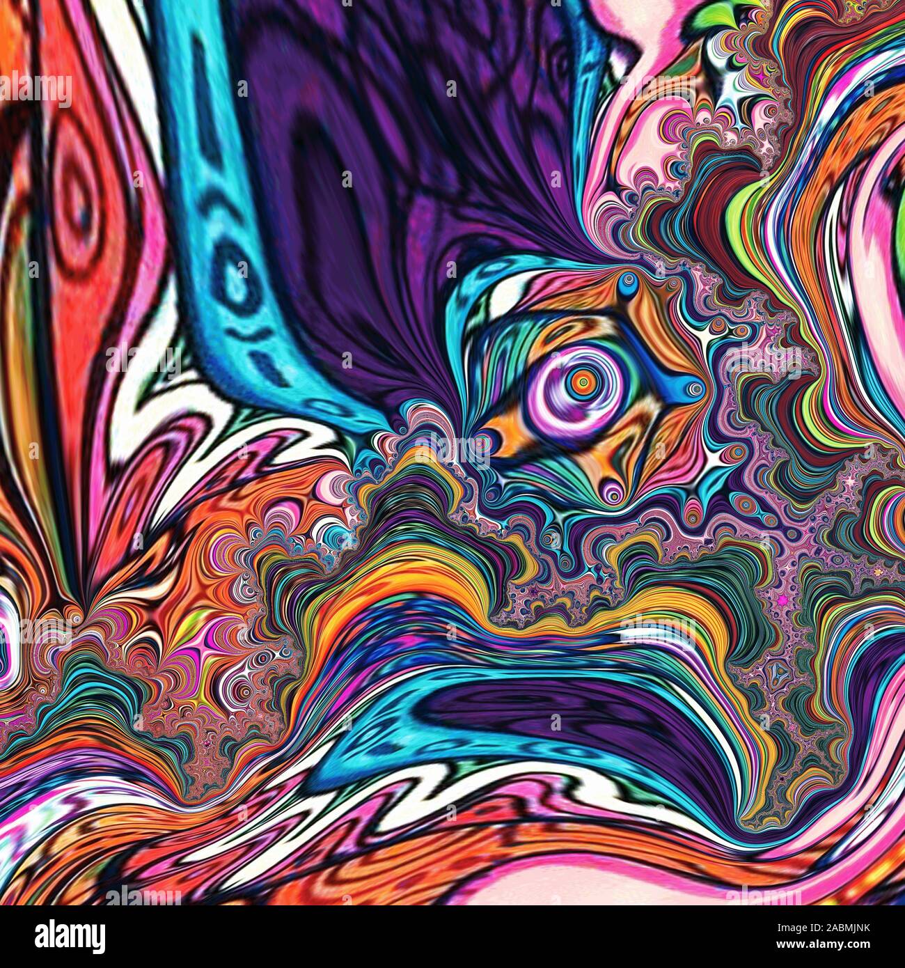 COLORFUL LSD WALLPAPERS Stock Photo - Alamy