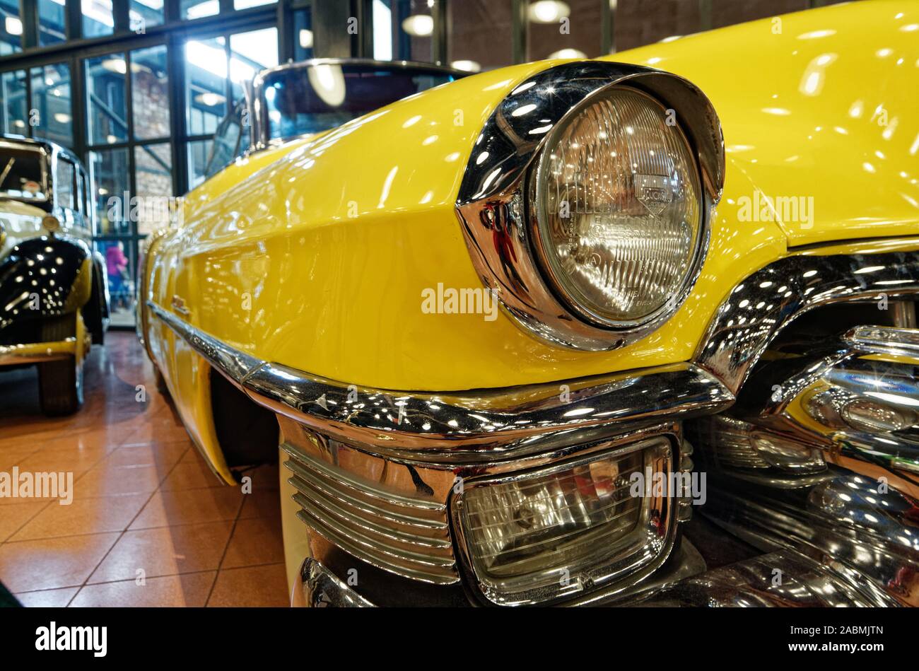 Cadillac 62 Series Convertible Yellow Color - 1953 Model - headlights ...