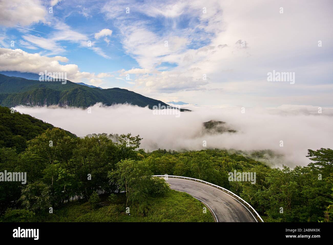 The Irohazaka winding road, the scenic mountain road to Okunikko ...