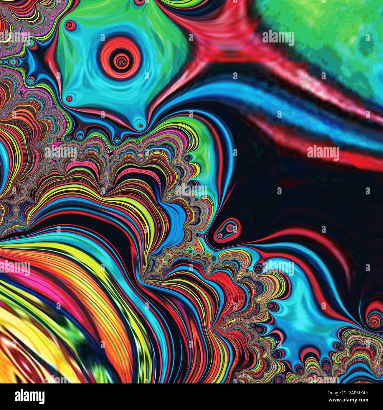 COLORFUL LSD WALLPAPERS Stock Photo - Alamy
