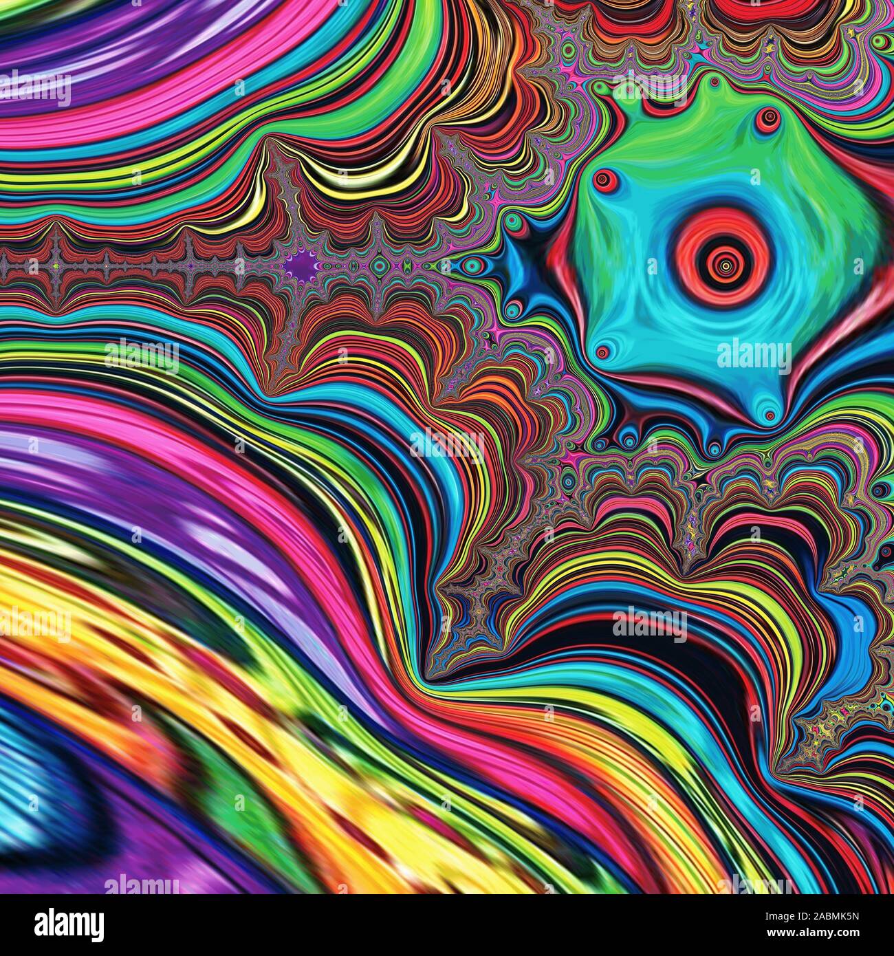 COLORFUL LSD WALLPAPERS Stock Photo - Alamy