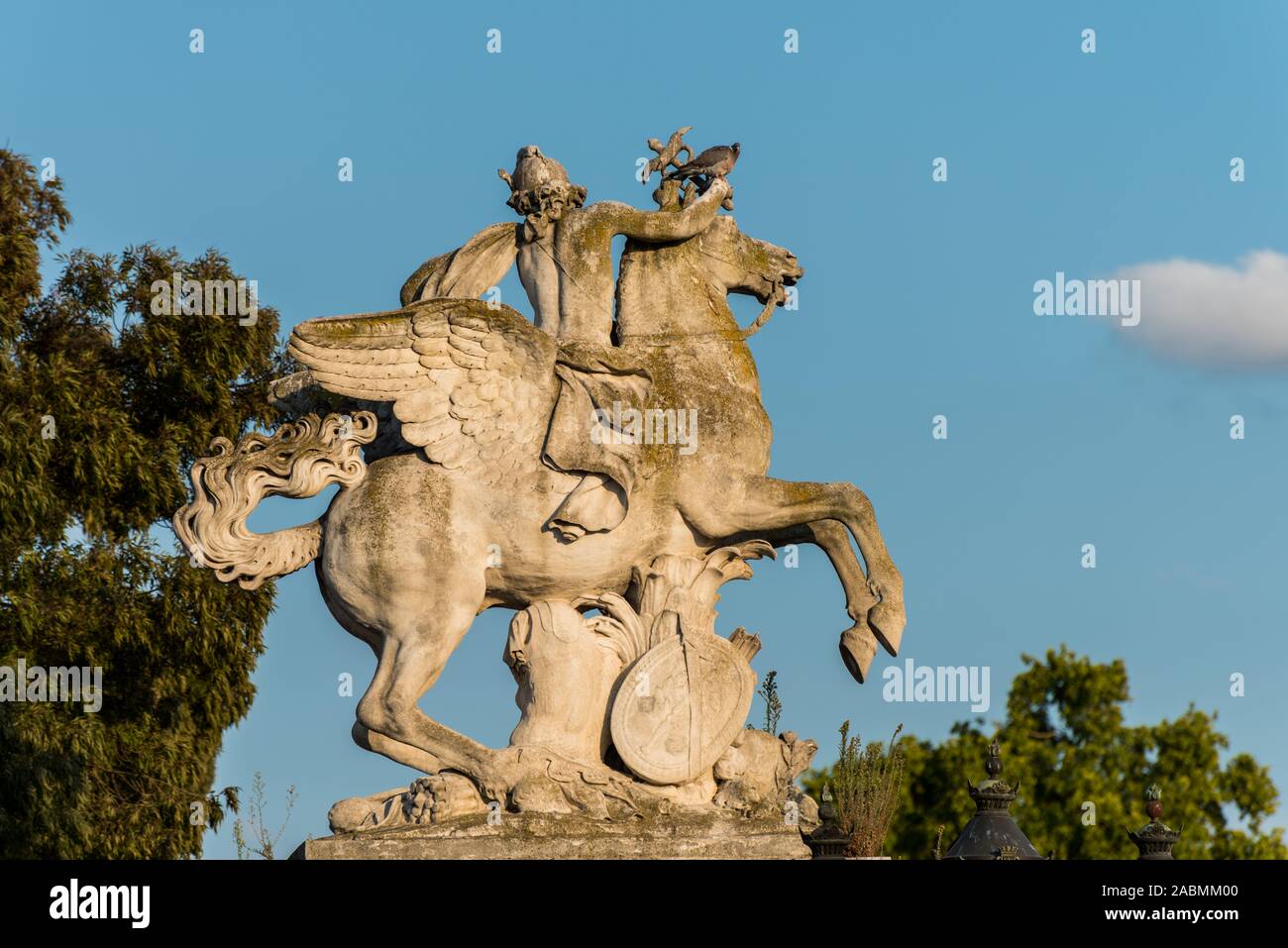 Cheval de Marly or Horses of Marly, which were sculpted by Guillaume ...