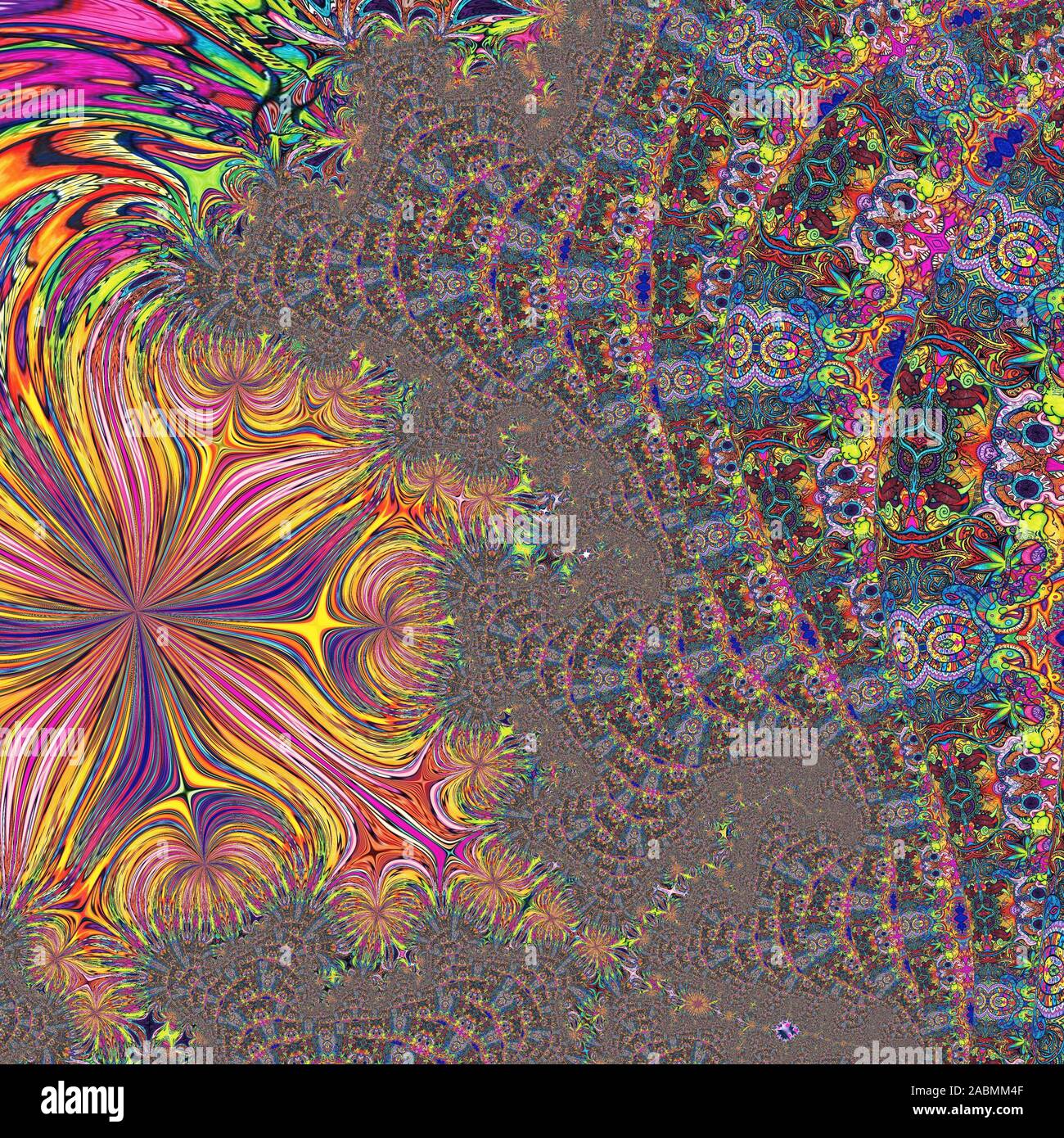 COLORFUL LSD WALLPAPERS Stock Photo - Alamy