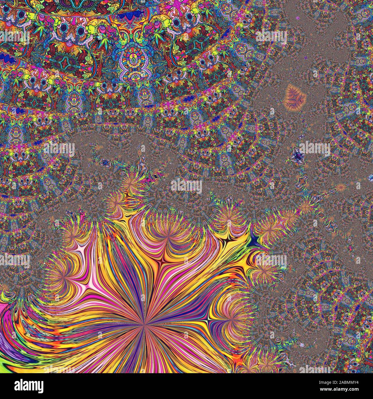 COLORFUL LSD WALLPAPERS Stock Photo - Alamy