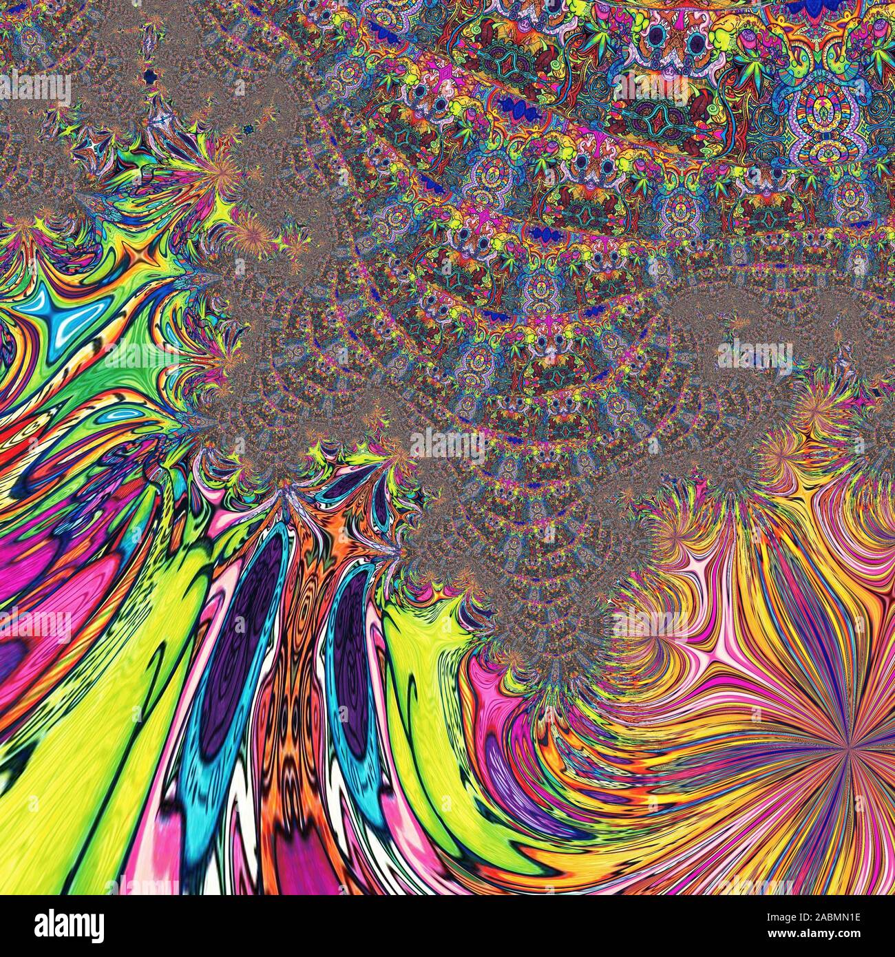 COLORFUL LSD WALLPAPERS Stock Photo - Alamy