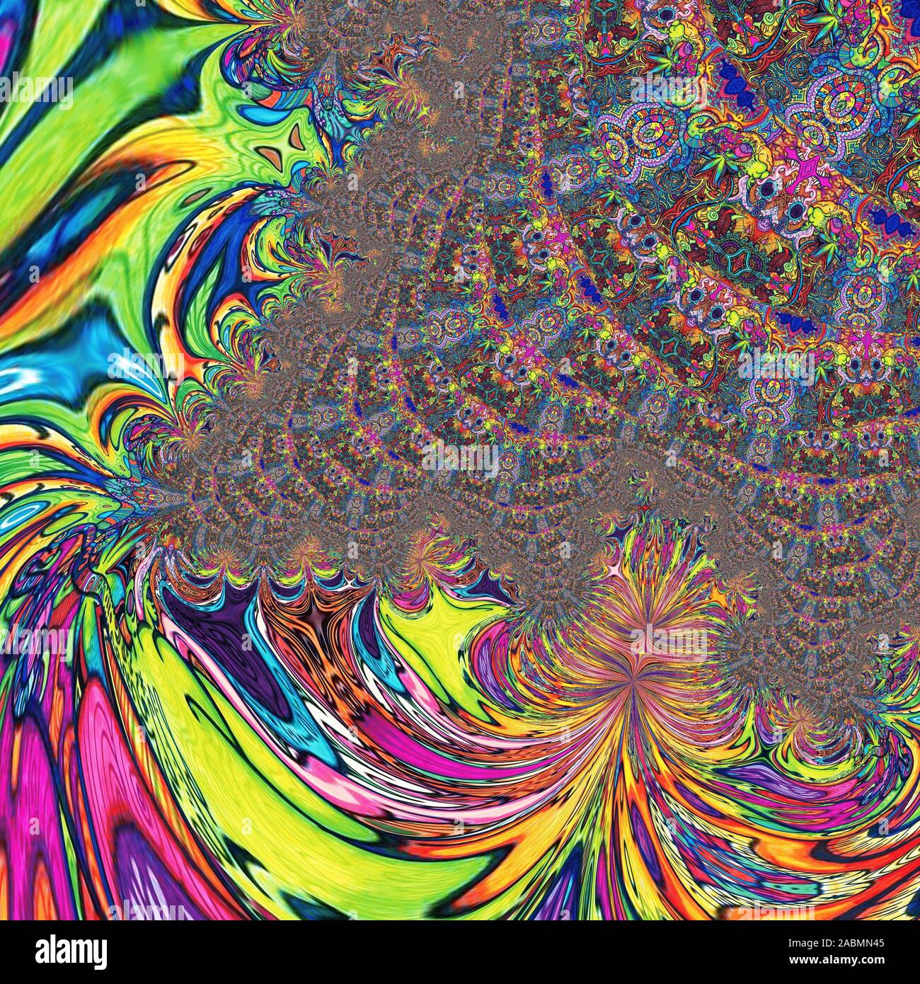 COLORFUL LSD WALLPAPERS Stock Photo - Alamy