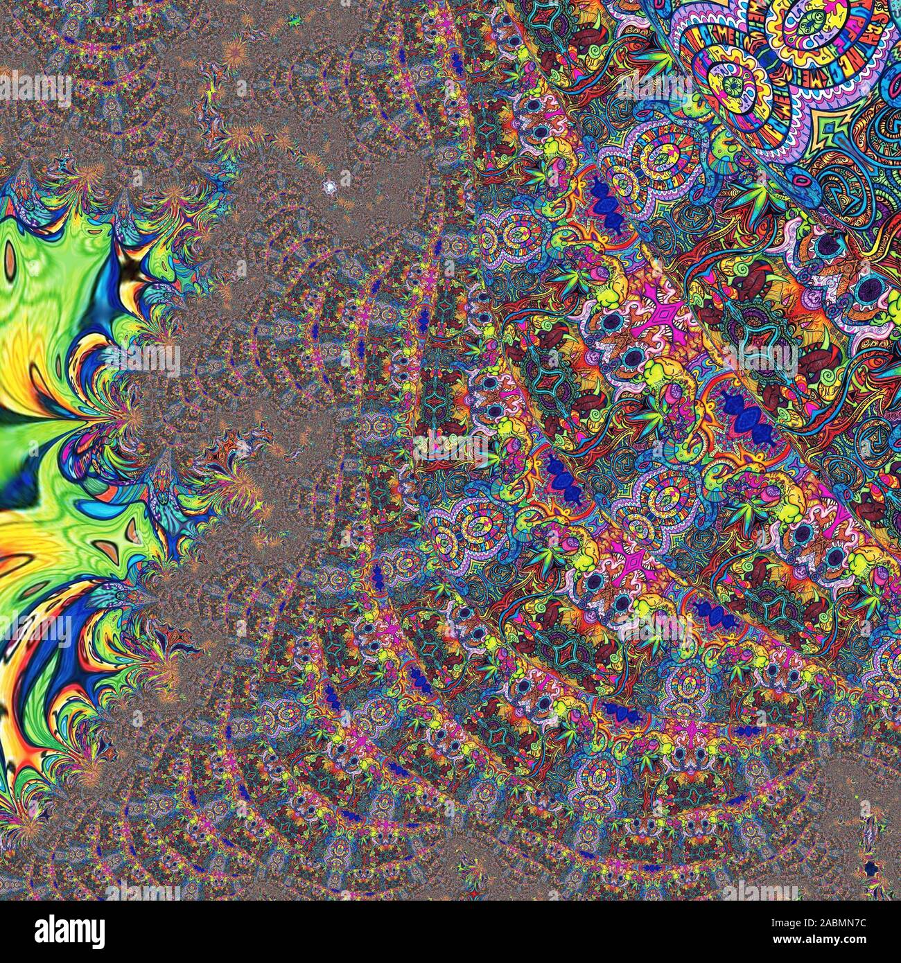 COLORFUL LSD WALLPAPERS Stock Photo - Alamy