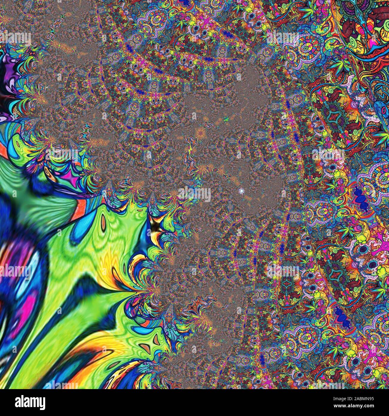 COLORFUL LSD WALLPAPERS Stock Photo - Alamy