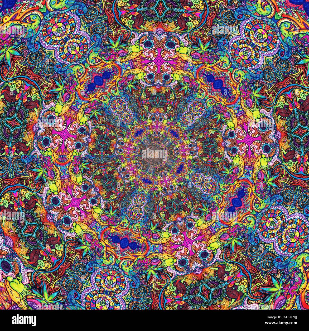 COLORFUL LSD WALLPAPERS Stock Photo - Alamy