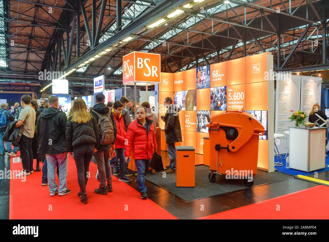 BSR, Jobmesse, Arena, Eichenstraße, Treptow, Treptow-Köpenick, Berlin ...