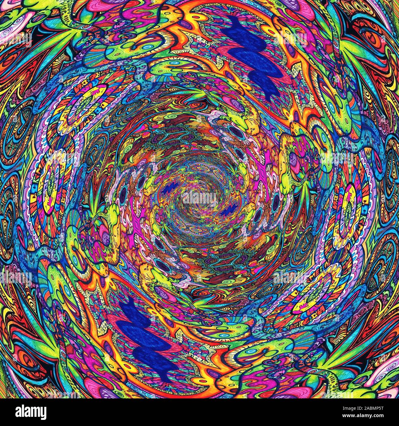 COLORFUL LSD WALLPAPERS Stock Photo - Alamy