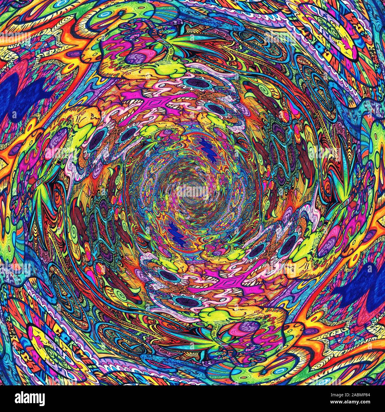 COLORFUL LSD WALLPAPERS Stock Photo - Alamy