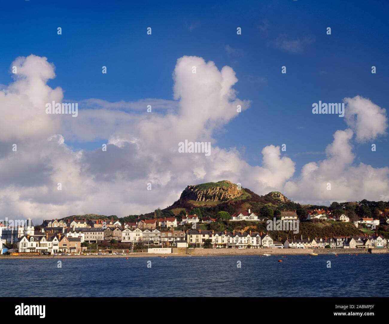 Deganwy castle north wales hi-res stock photography and images - Alamy