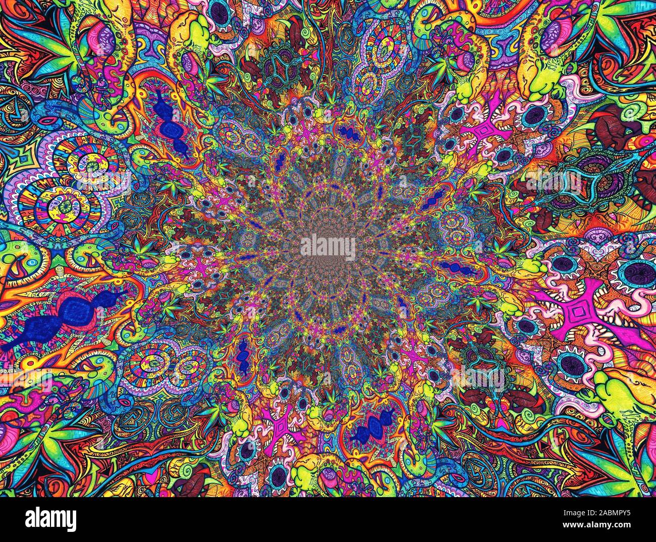 COLORFUL LSD WALLPAPERS Stock Photo - Alamy