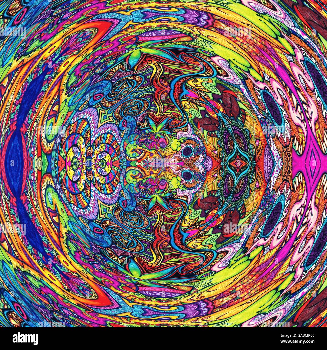 COLORFUL LSD WALLPAPERS Stock Photo - Alamy