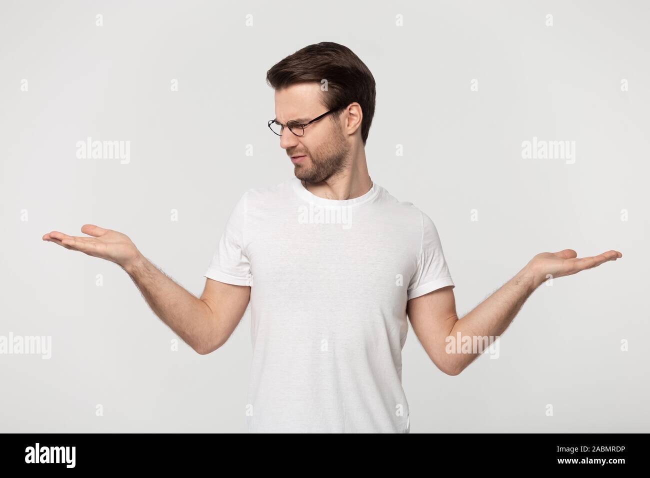 Guy comparison hi-res stock photography and images - Alamy