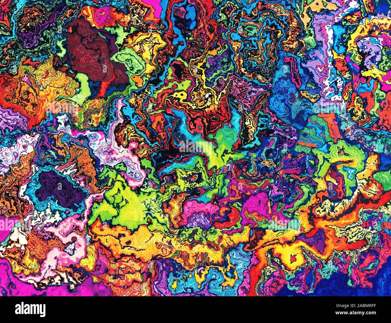 COLORFUL LSD WALLPAPERS Stock Photo - Alamy