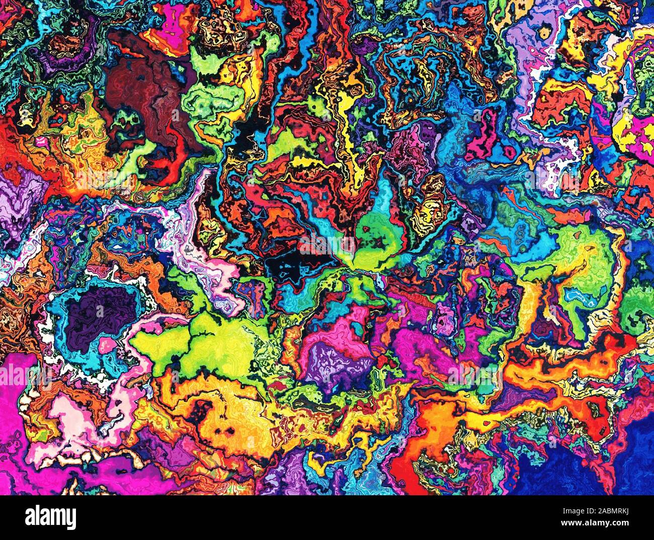 COLORFUL LSD WALLPAPERS Stock Photo - Alamy