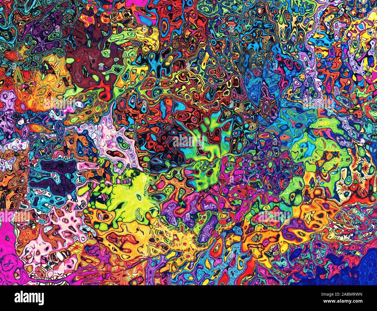 COLORFUL LSD WALLPAPERS Stock Photo - Alamy