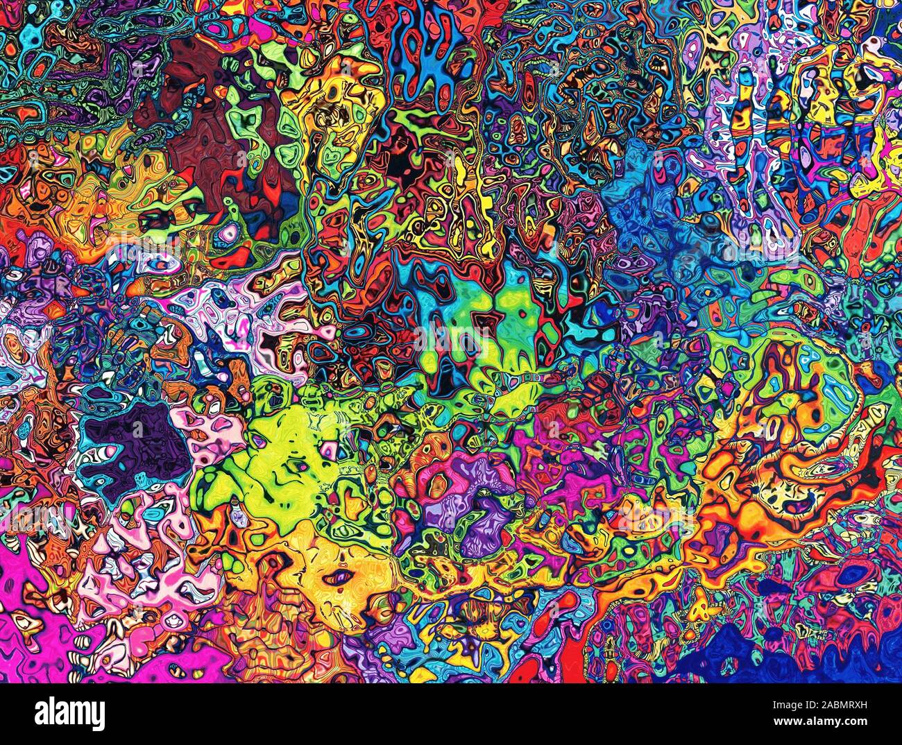 COLORFUL LSD WALLPAPERS Stock Photo - Alamy