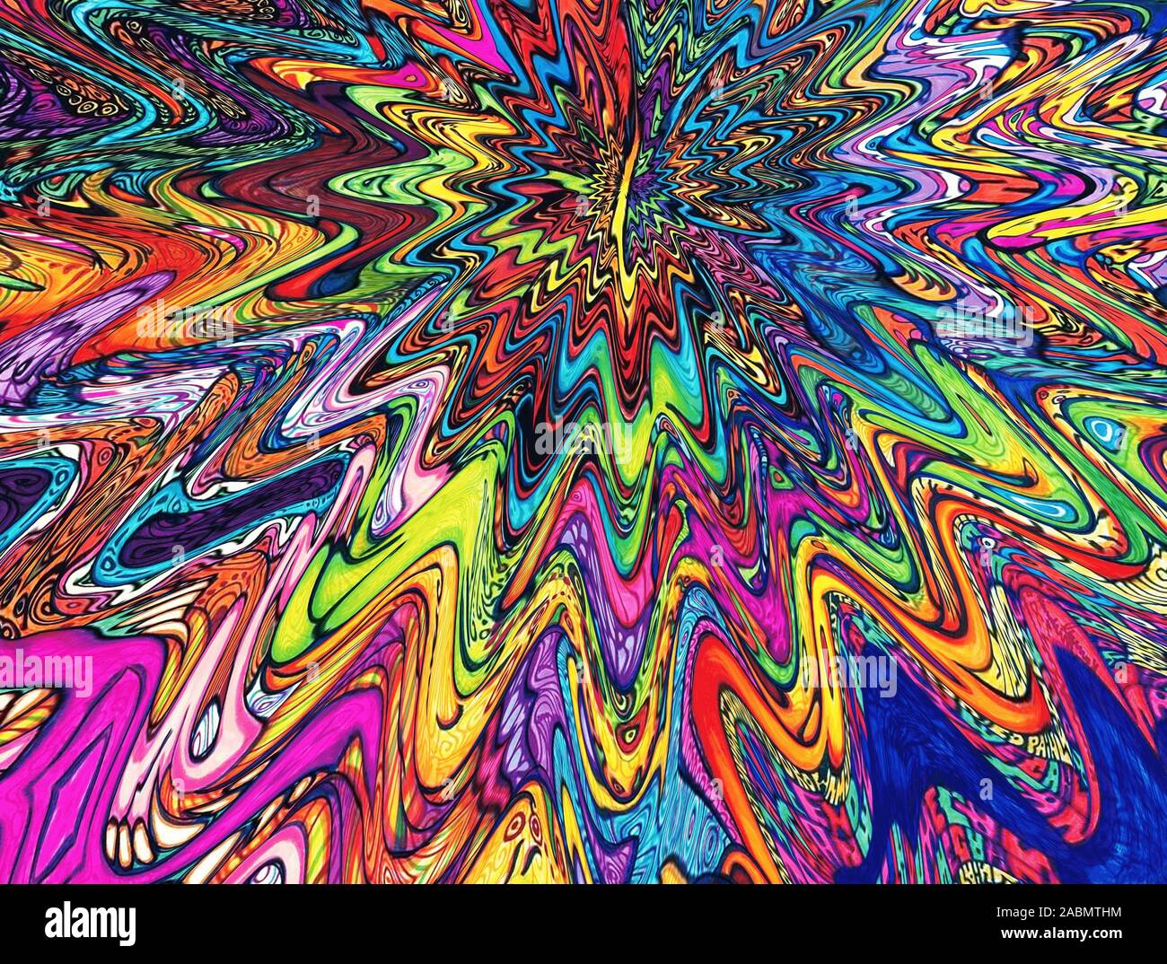 COLORFUL LSD WALLPAPERS Stock Photo - Alamy