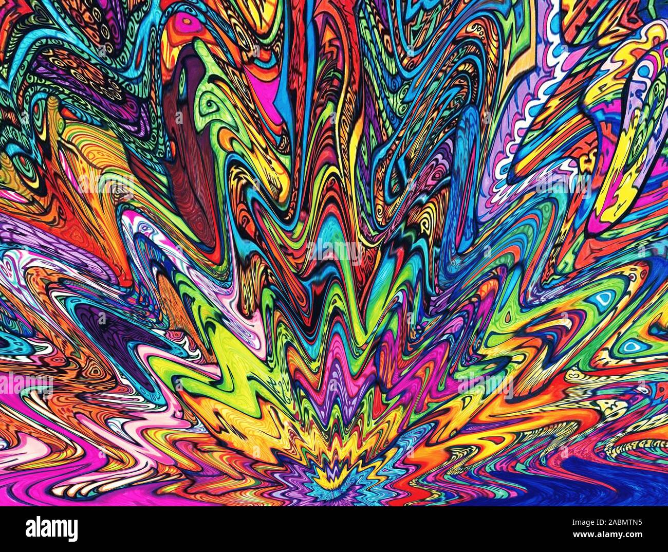 COLORFUL LSD WALLPAPERS Stock Photo - Alamy