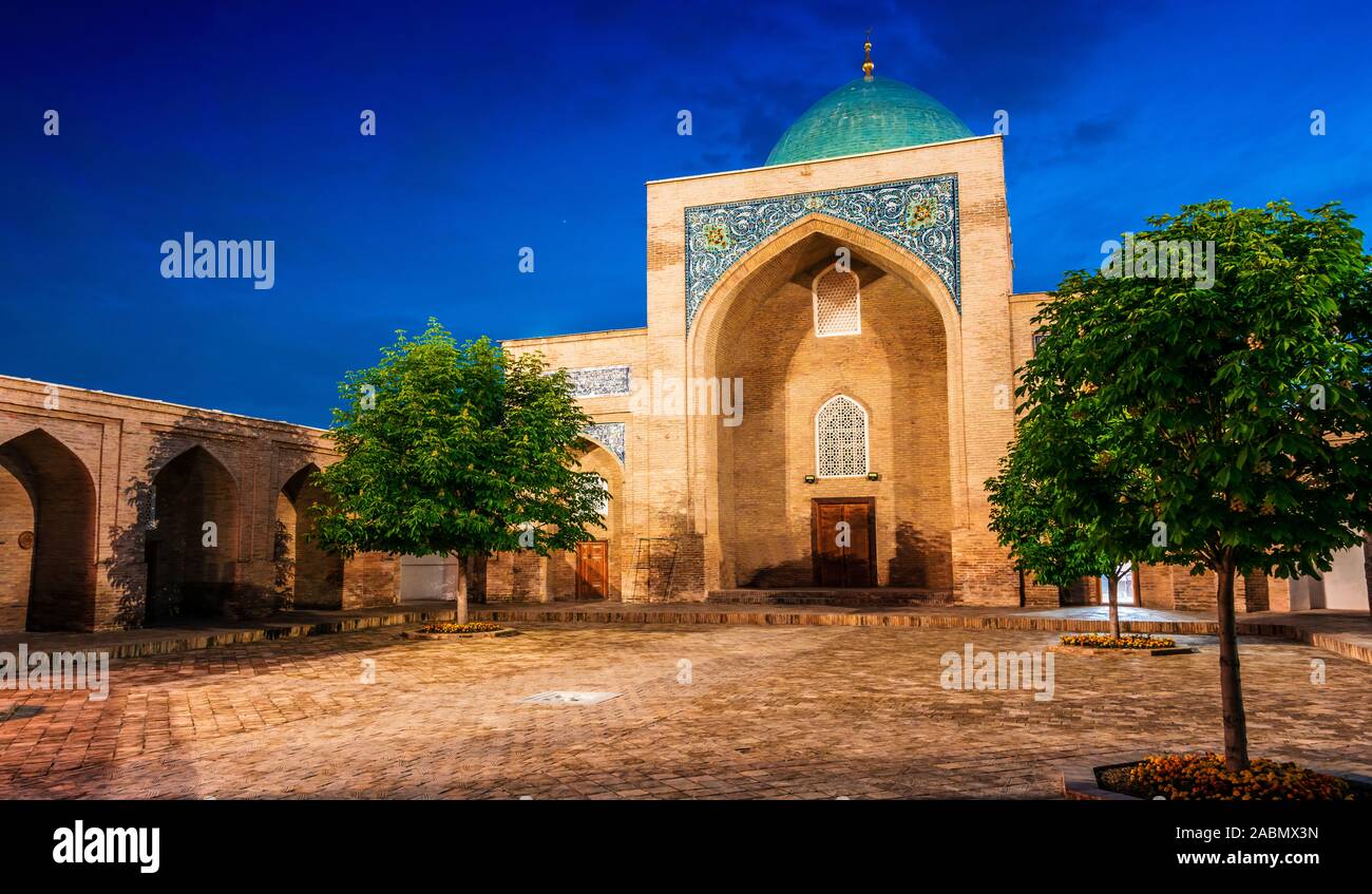 Khast Imam Mosque, major tourist destination in Tashkent, Uzbekistan ...