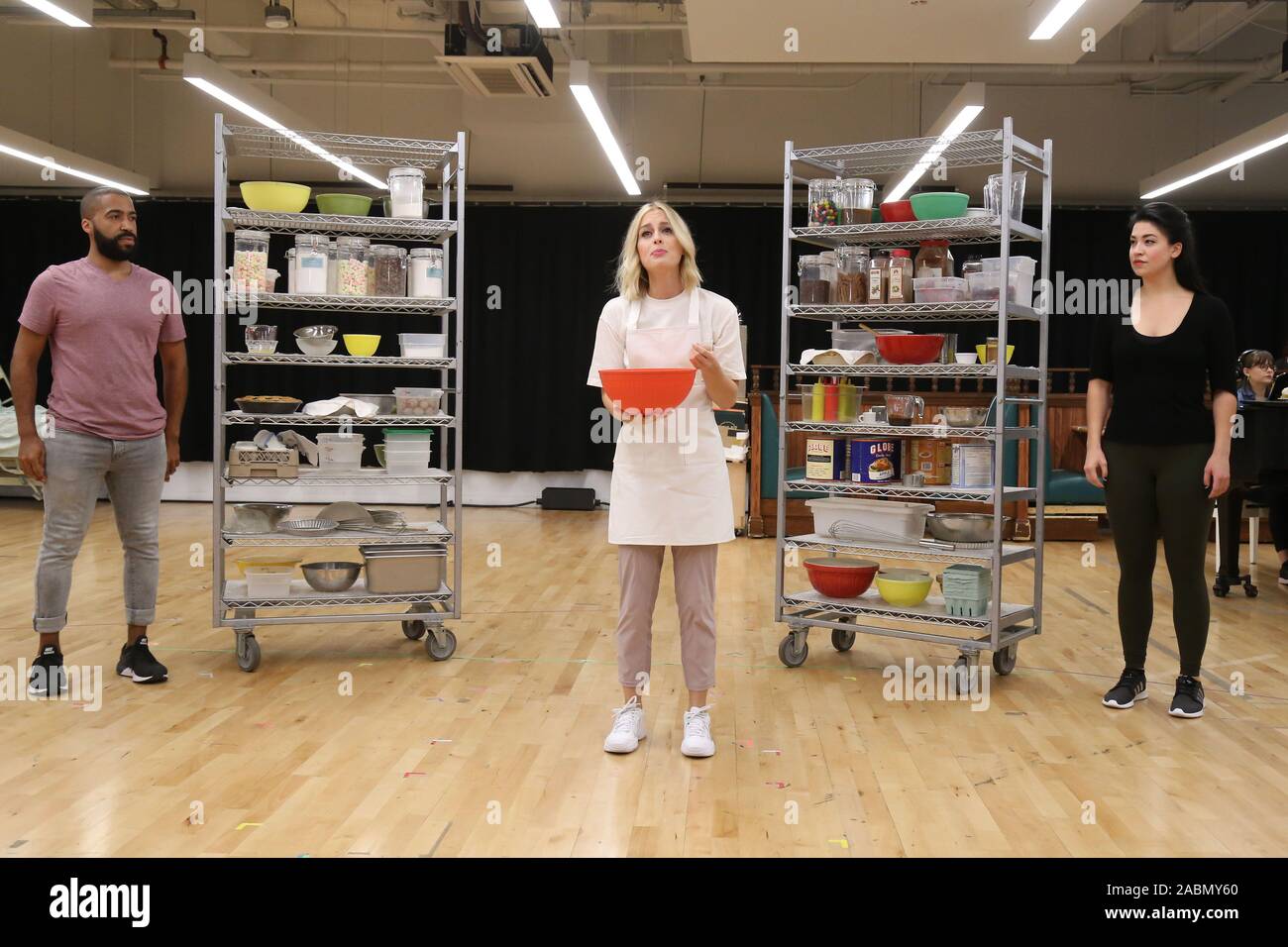 Press Rehearsal for the National Touring Production of Waitress The ...