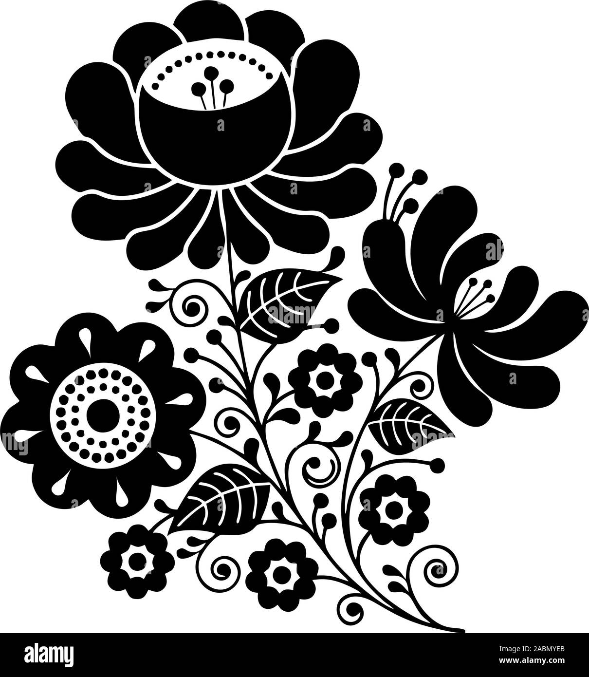 Vector Flower Design Background
