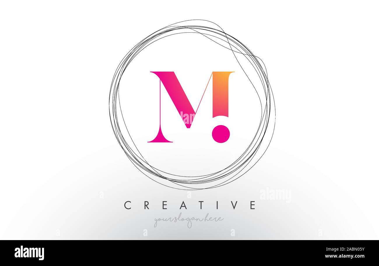 M around Stock Vector Images - Alamy