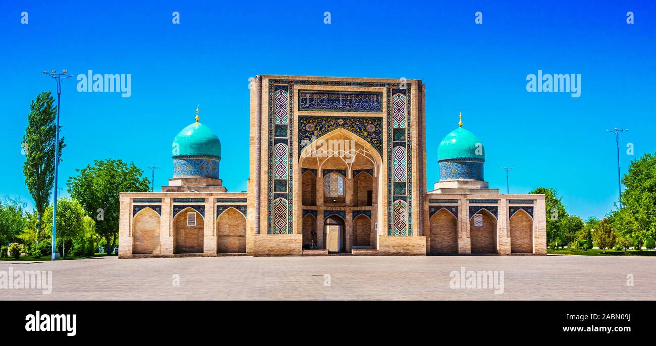 Khast Imam Mosque, major tourist destination in Tashkent, Uzbekistan ...