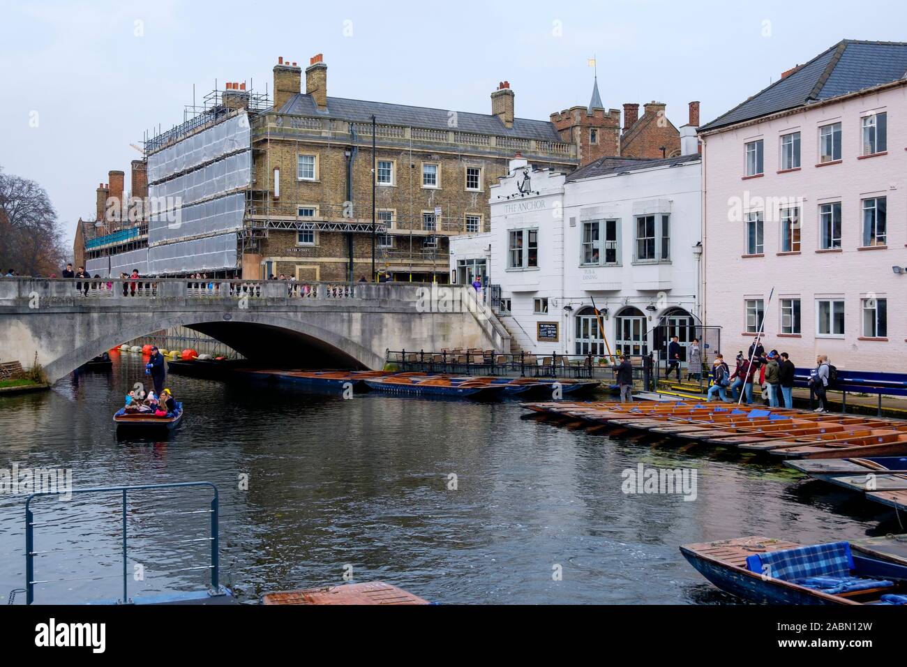 Silver street bridge cambridge hi-res stock photography and images - Alamy
