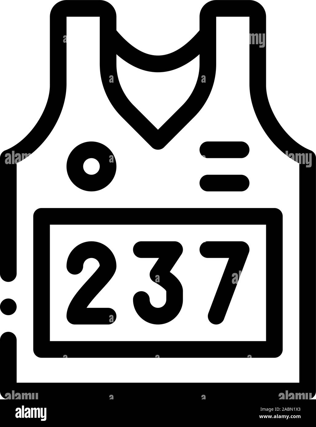 Running vest number Black and White Stock Photos & Images - Alamy