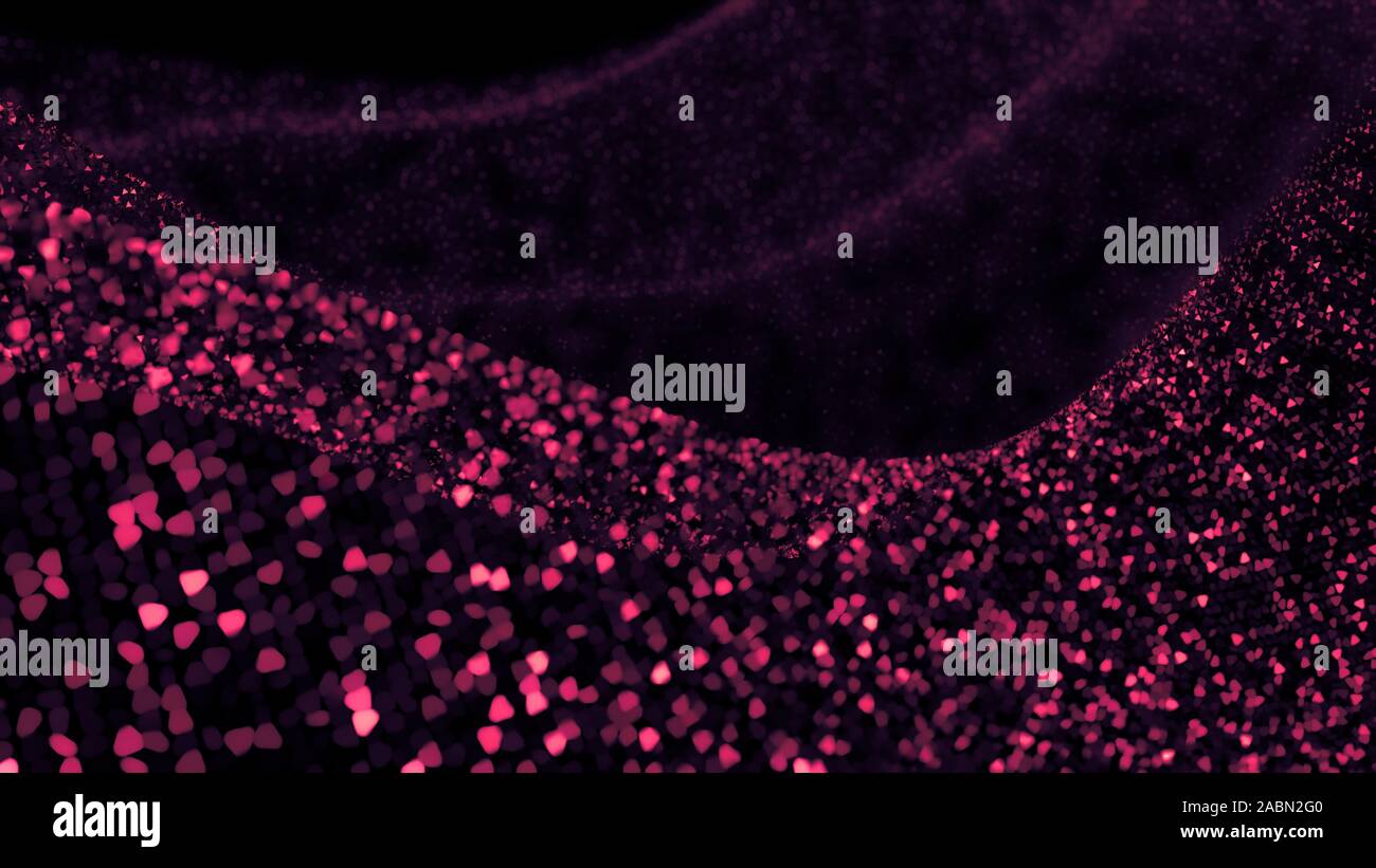 Pink glitter background. 3d rendering, 3d illustration Stock Photo - Alamy