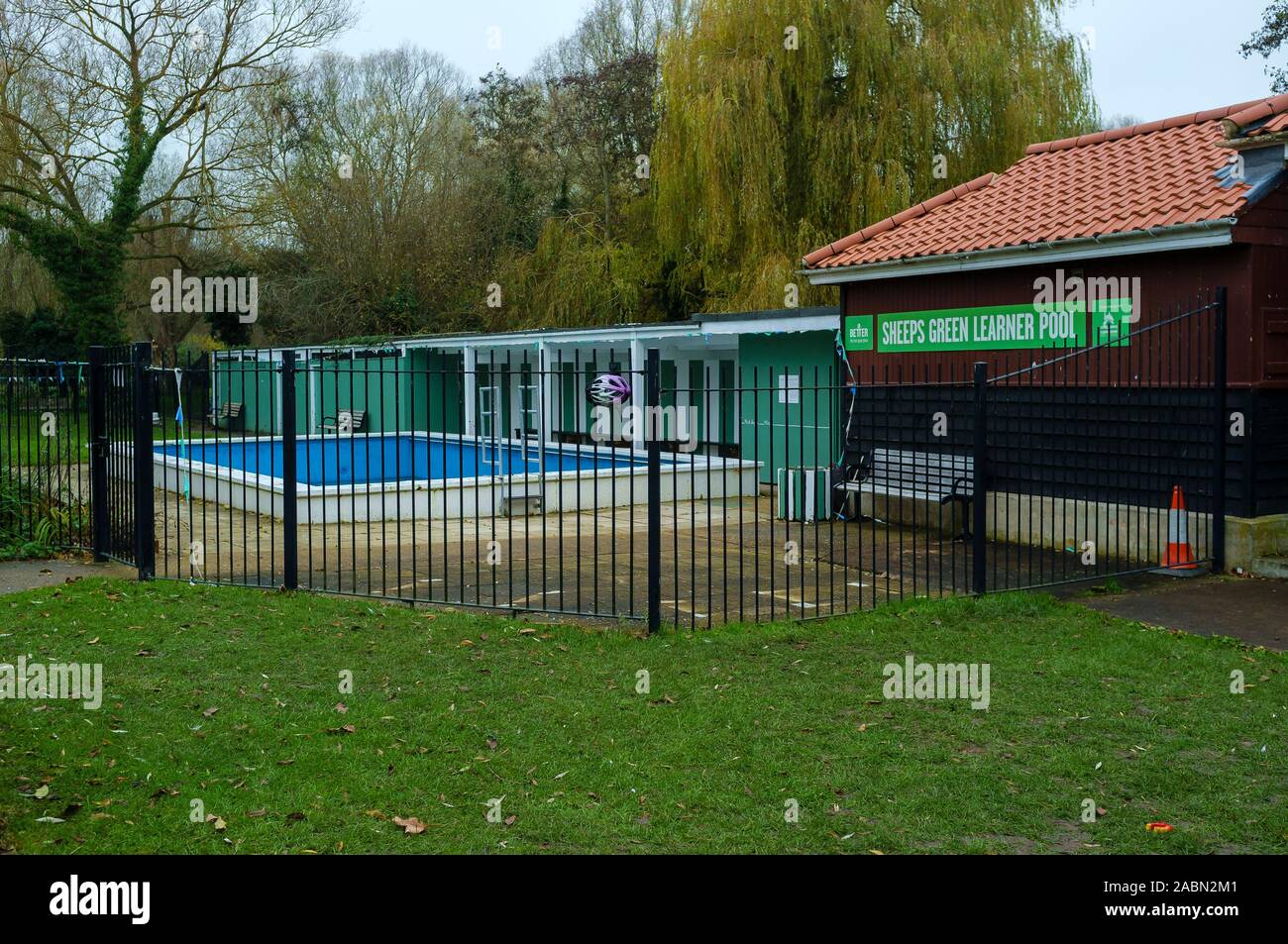 Sheeps green swimming pool hi-res stock photography and images - Alamy