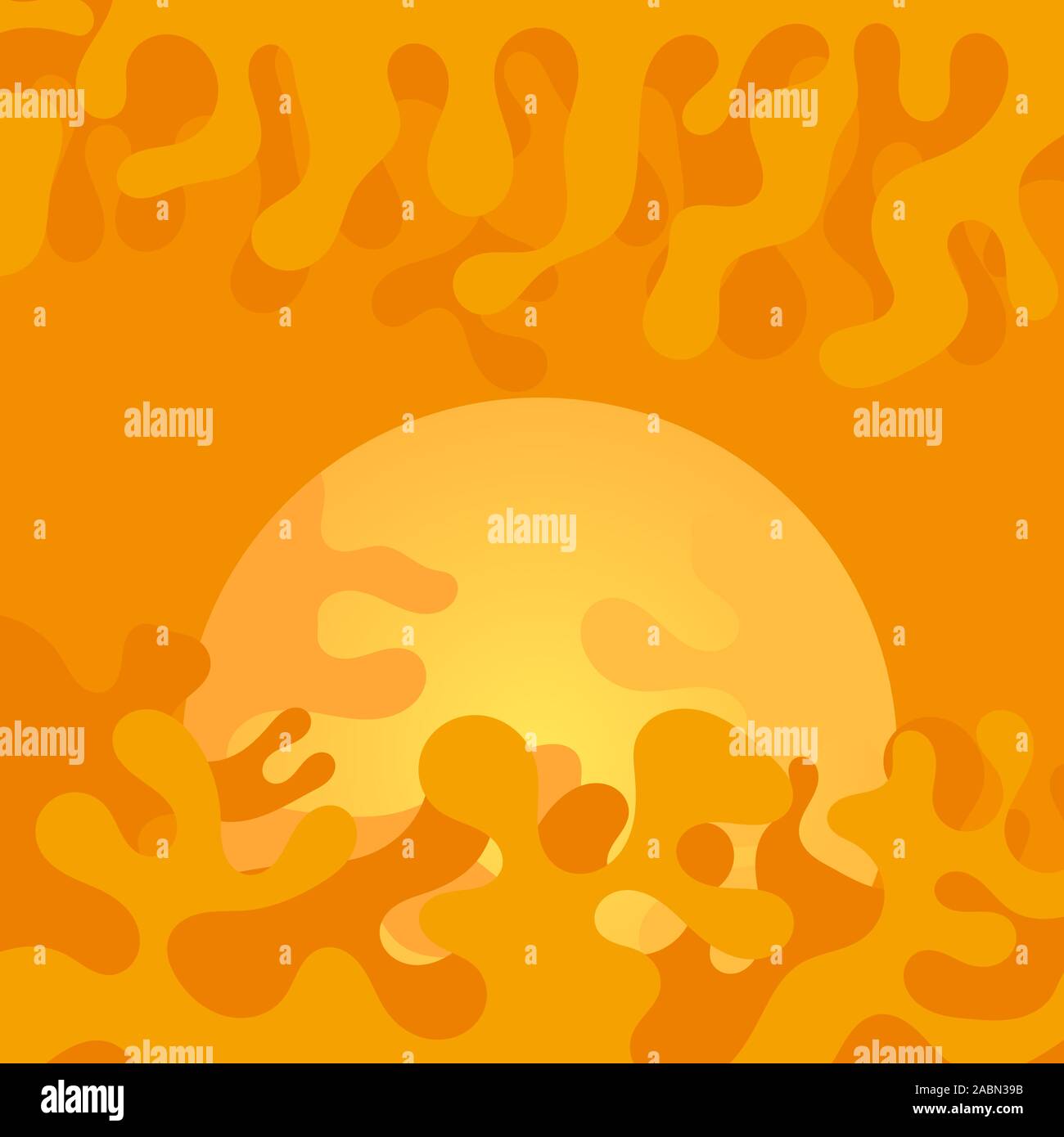 Abstract geometric shape orange background, Design vector for website ...