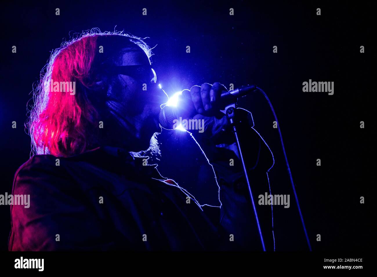 Singer of the rock band mark lanegan band hi-res stock photography and ...