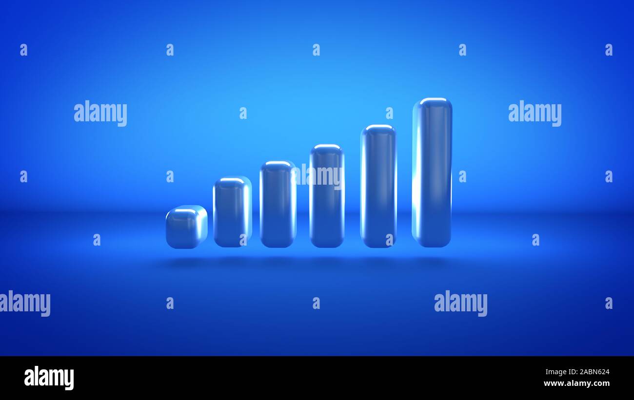 Economic diagram 3D background, three-dimensional,. 3d rendering 3d ...