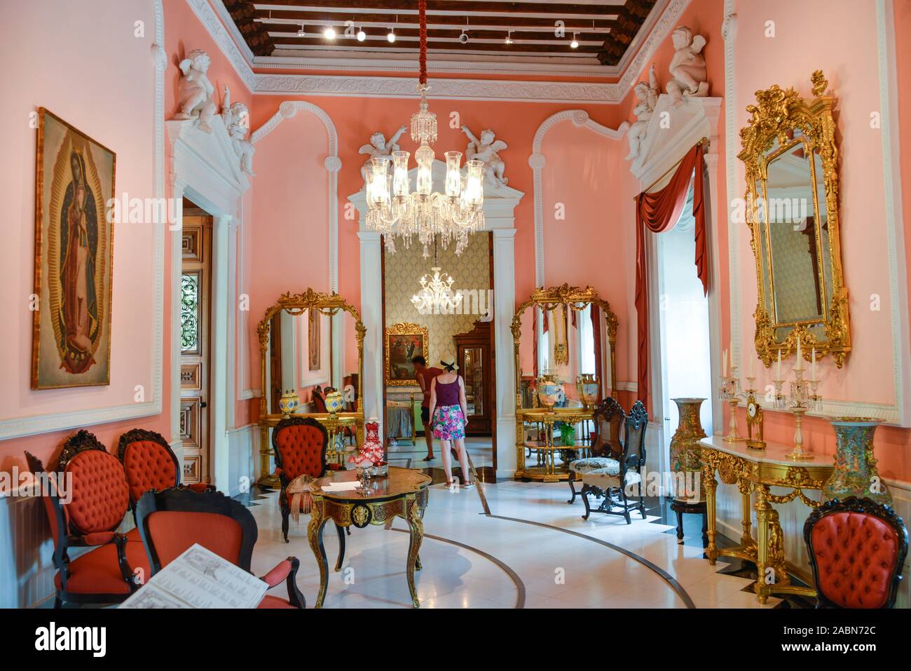 Casa de Montejo, Plaza de la Independencia, Merida, Yucatan, Mexiko ...