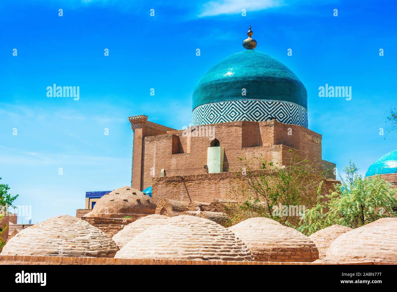 Historic architecture of Itchan Kala, walled inner town of the city of ...