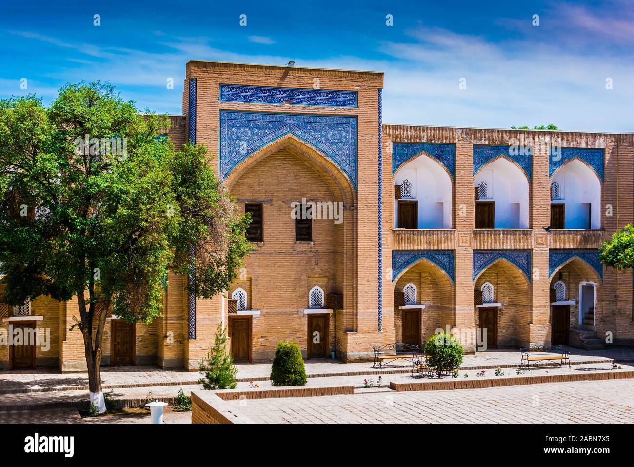 Historic architecture of Itchan Kala, walled inner town of the city of ...