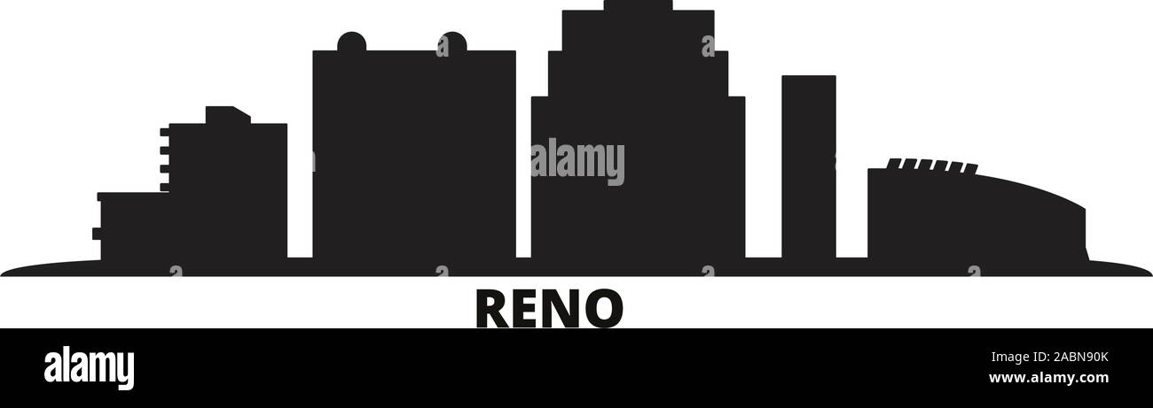 Downtown reno nevada usa Cut Out Stock Images & Pictures - Alamy