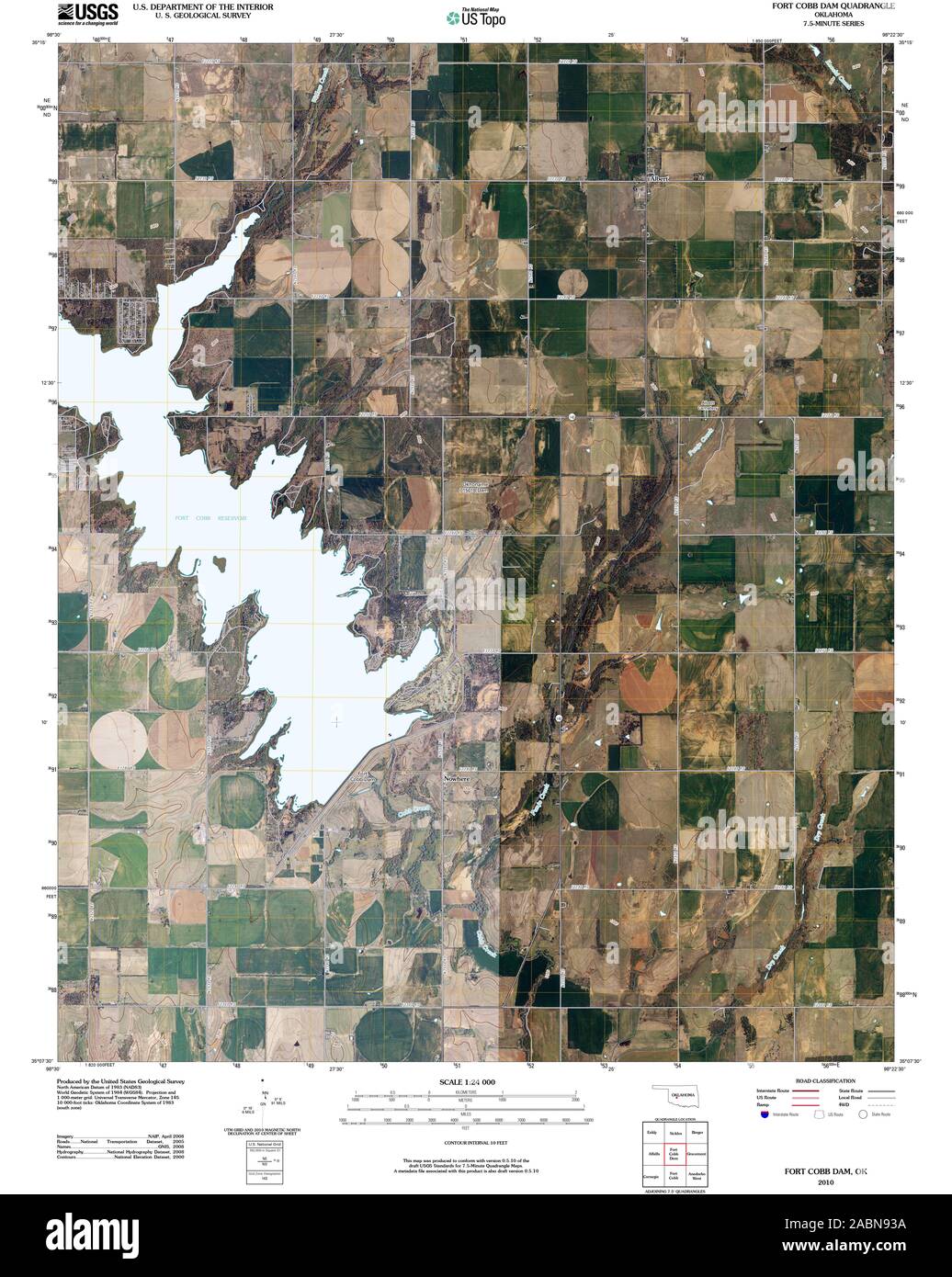 Fort cobb dam hi-res stock photography and images - Alamy