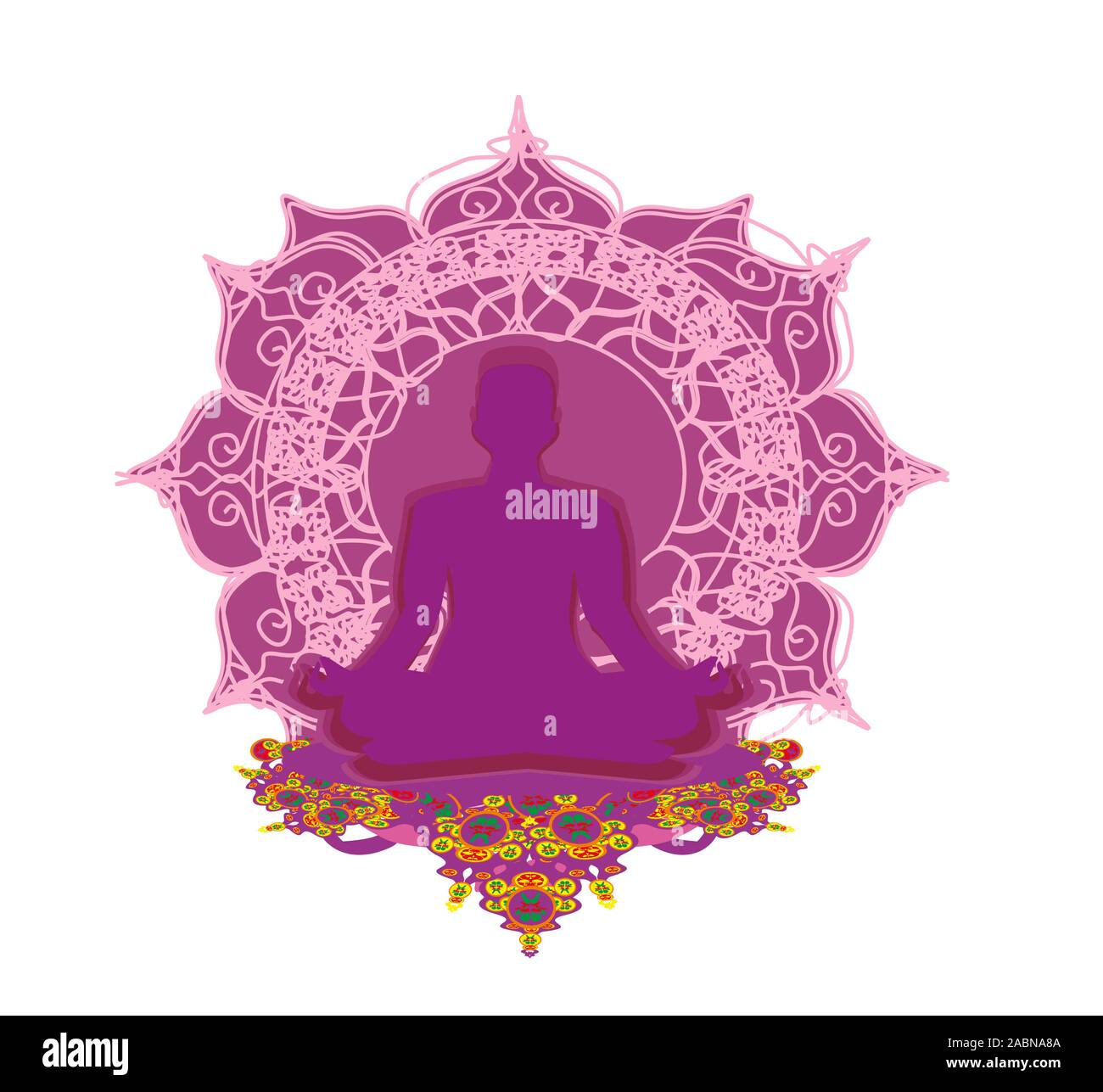 Silhouette silence Stock Vector Images - Alamy