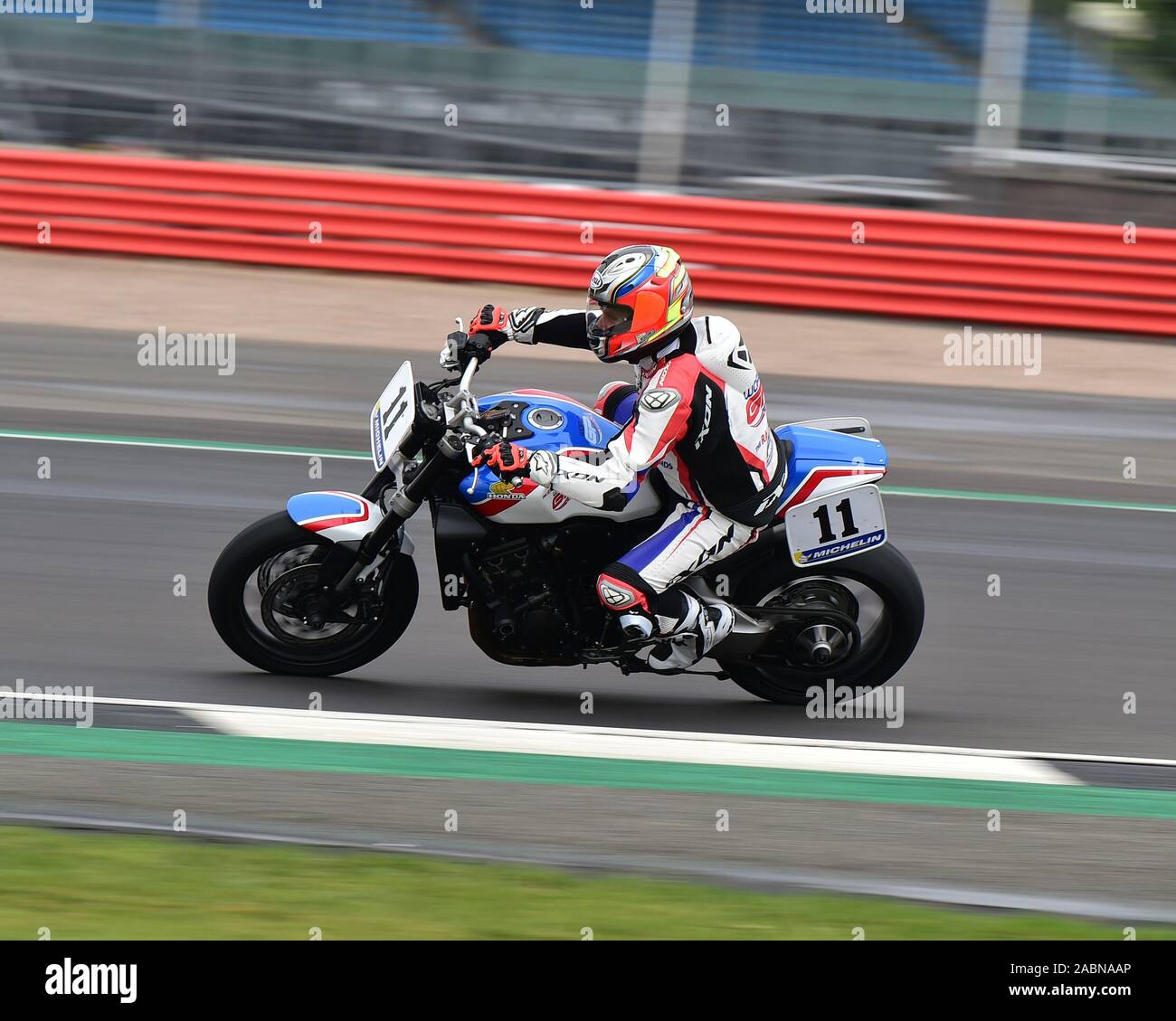 Raymond Roche, Honda CB1000R, Silverstone Classic, July 2019 ...