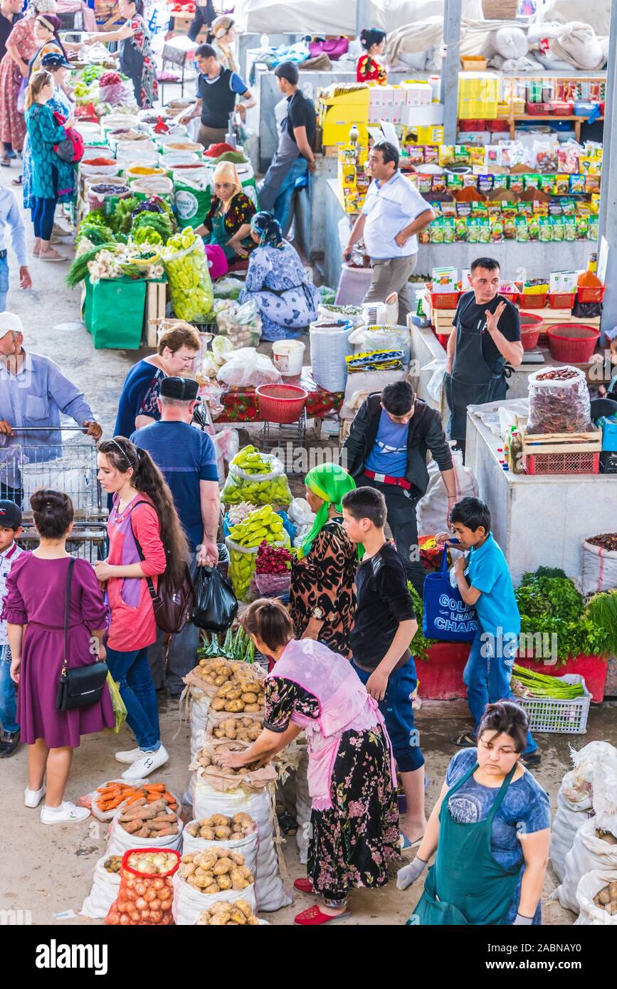Samarkand bazaar market hi-res stock photography and images - Alamy