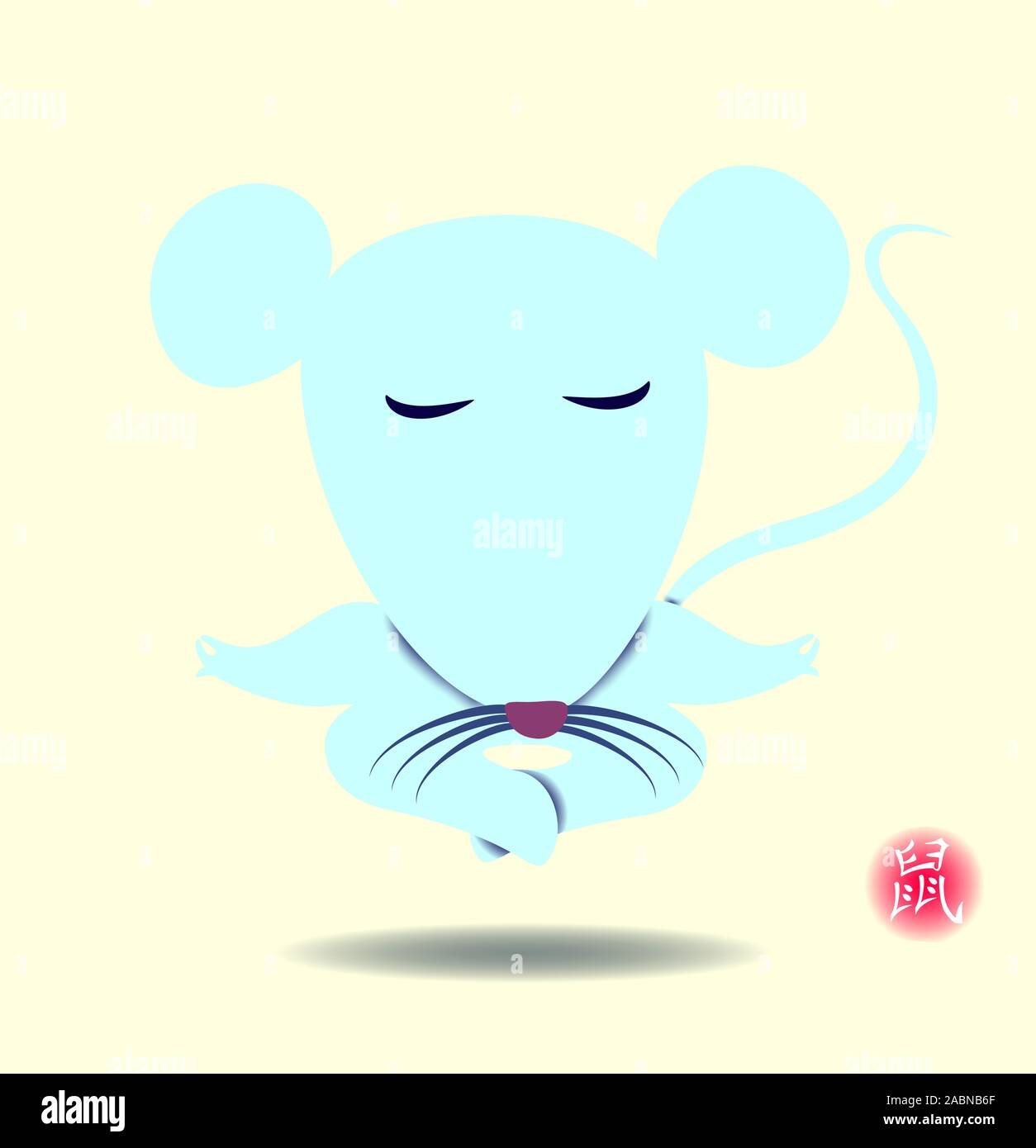 10 meditation Stock Vector Images - Alamy