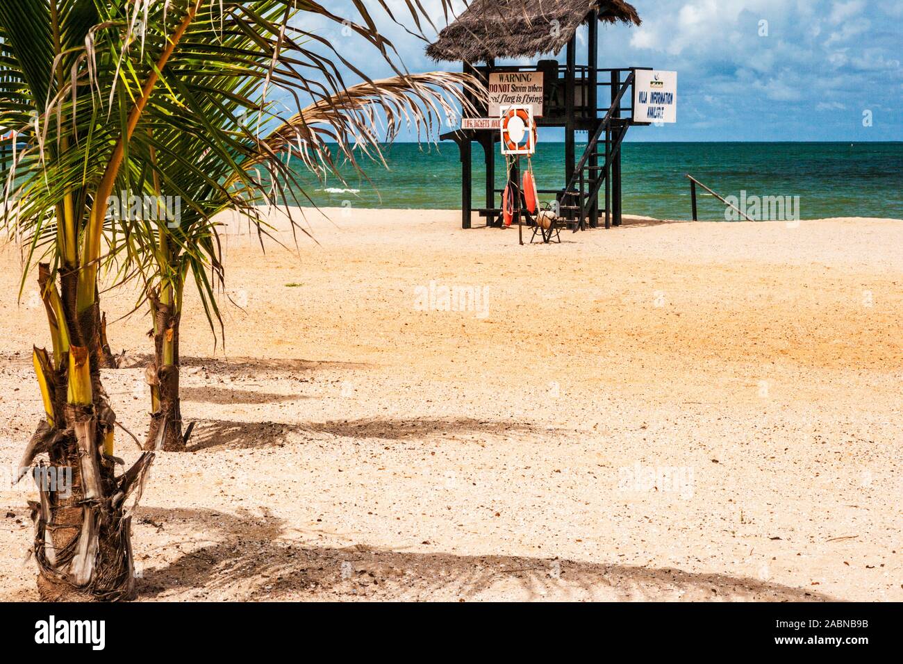 The beach at Kololi in The Gambia Stock Photo - Alamy