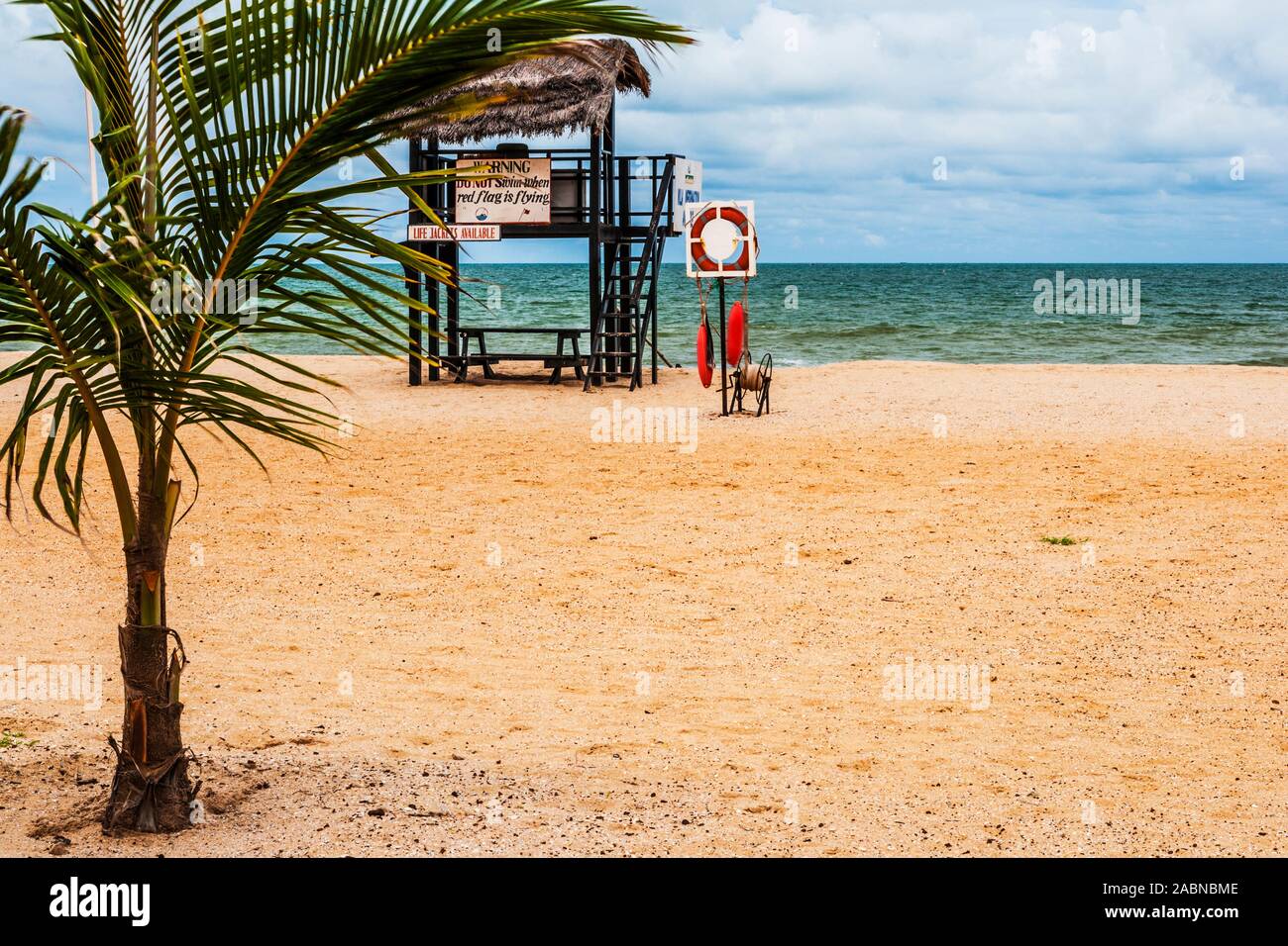 The beach at Kololi in The Gambia Stock Photo - Alamy