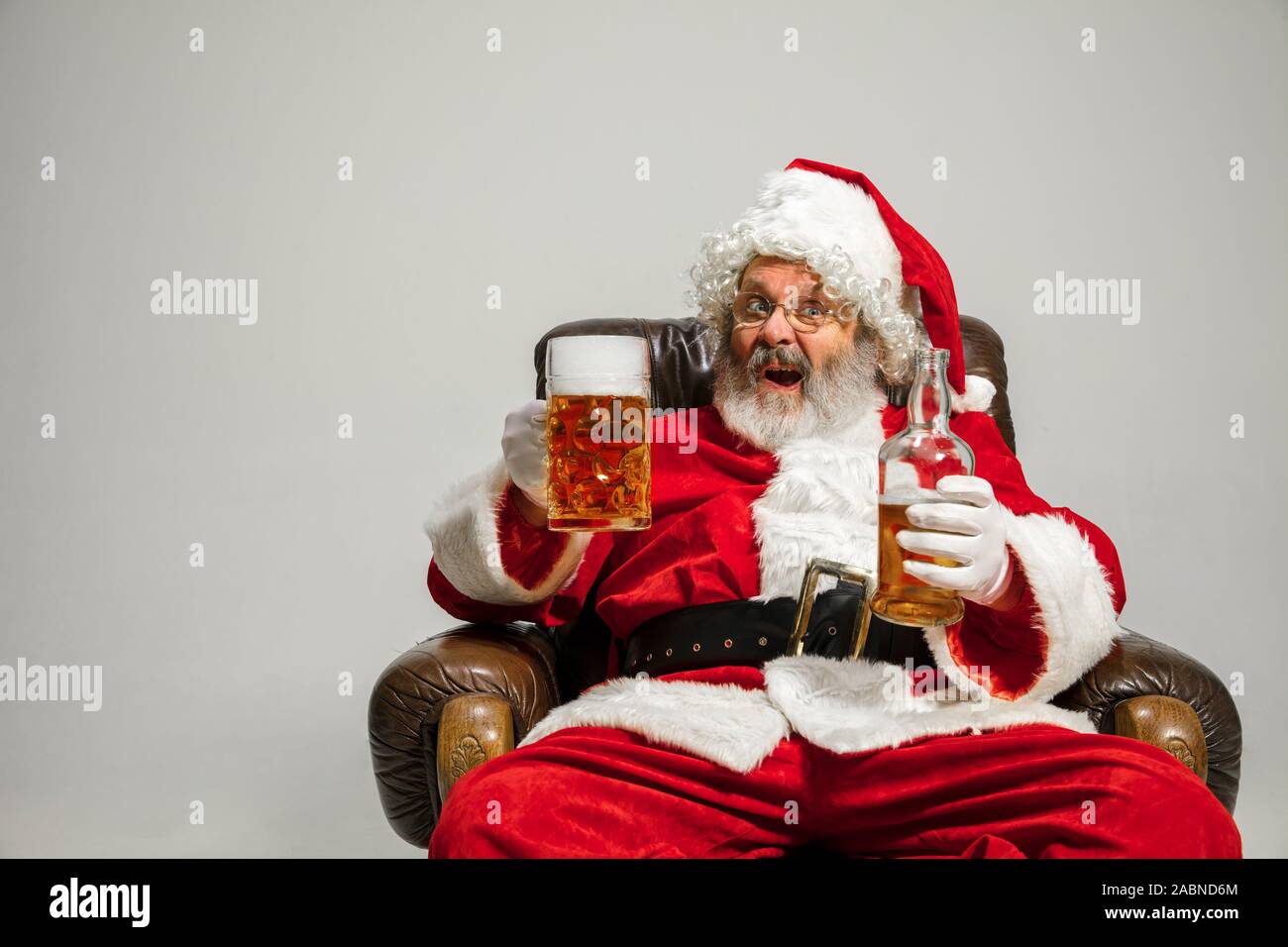 Drinking Santa